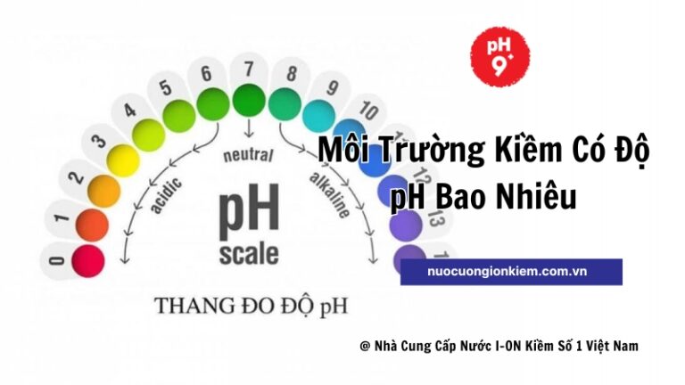 Môi trường kiềm có độ pH bao nhiêu? 3 Cách tạo kiềm